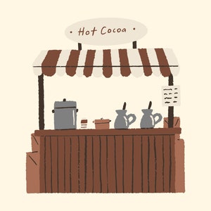 Mini Market Stand Digital Art Prints - Etsy