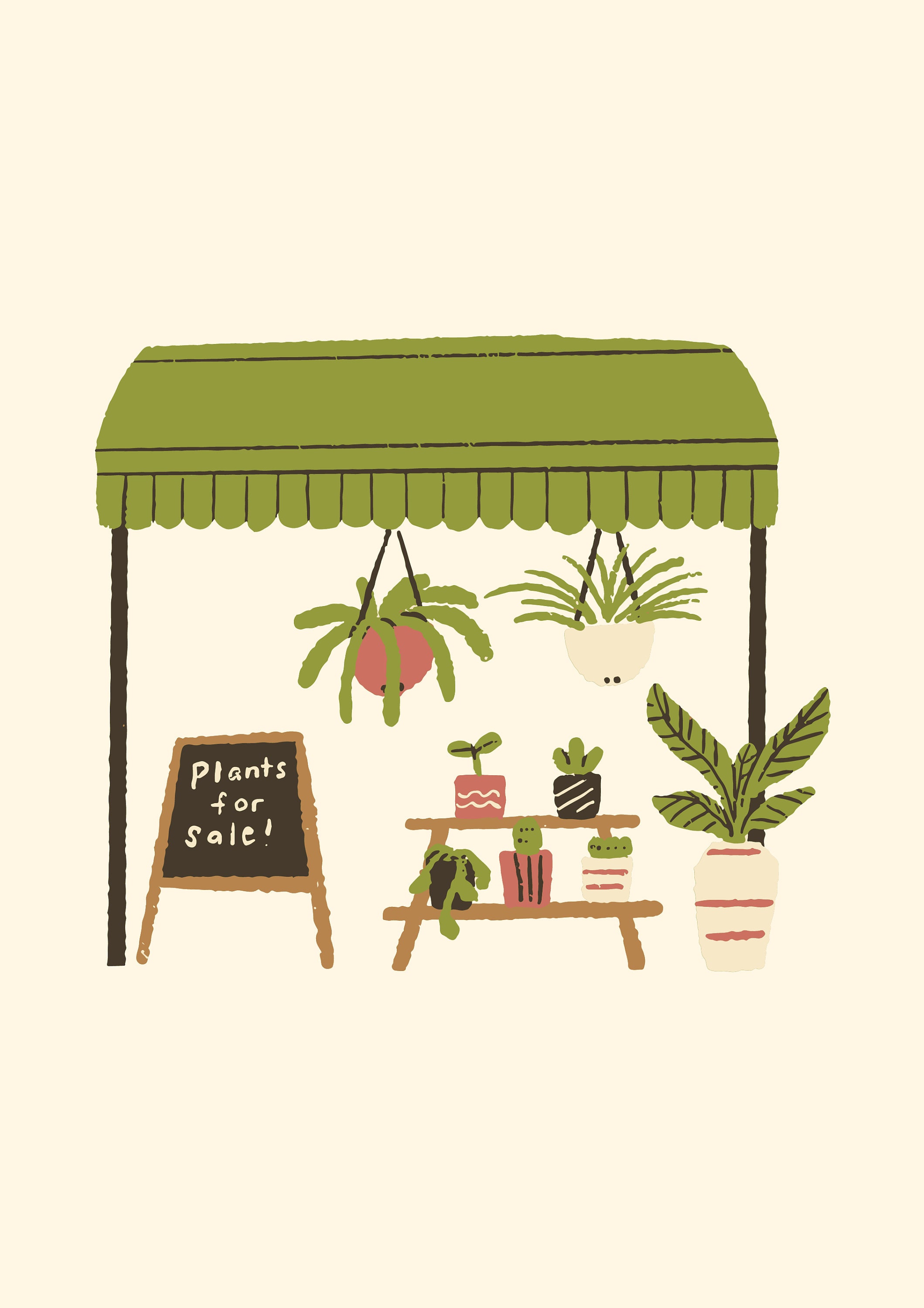 Mini Market Stand Digital Art Prints - Etsy