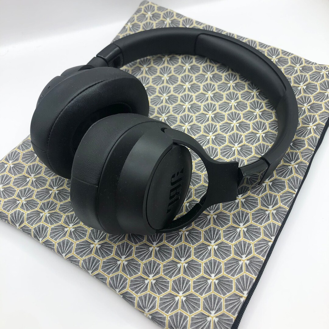 Riad Grey Waterproof Audio Headset Pouch (zipped/lined) - Etsy