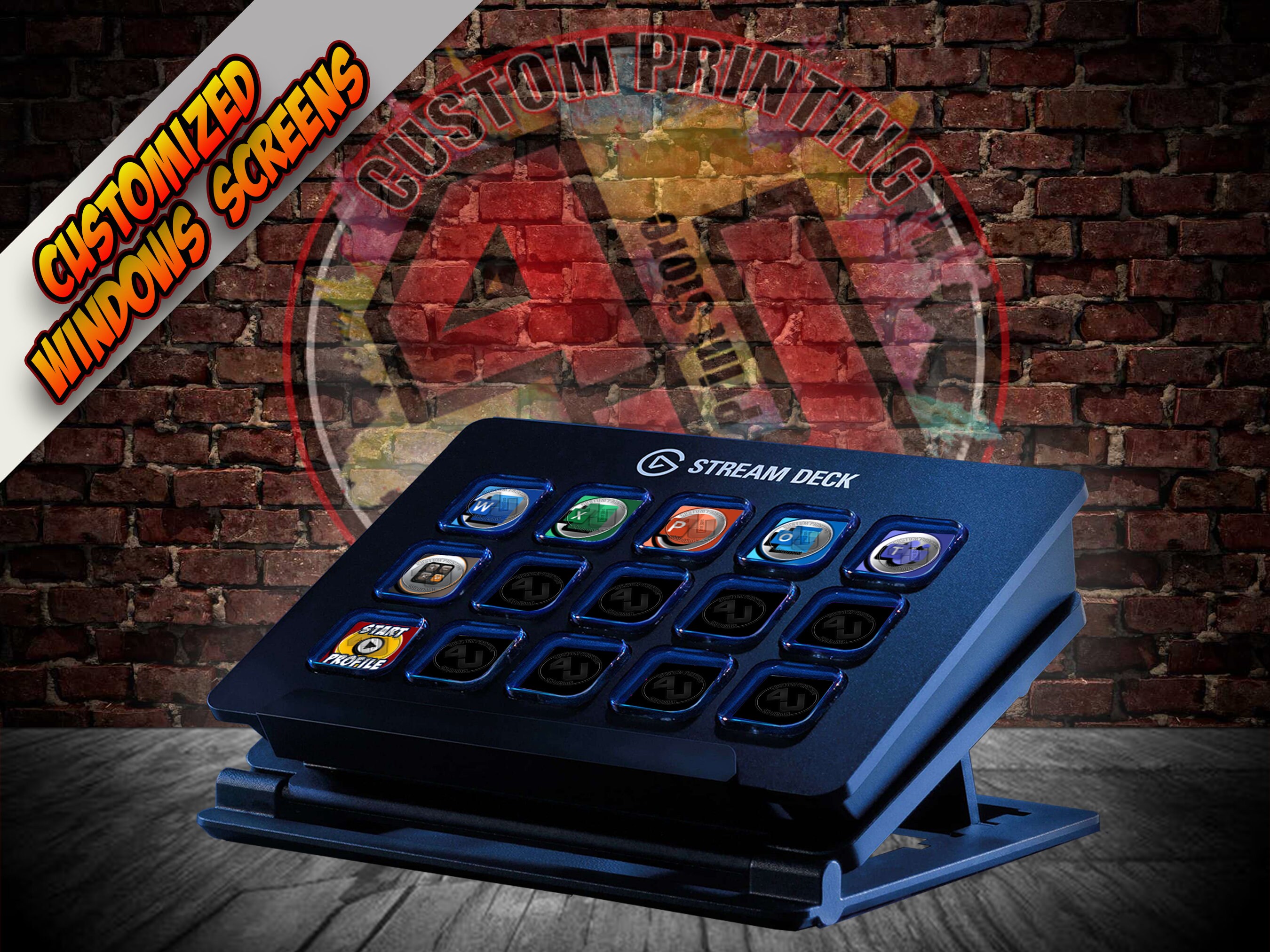 Stream Deck Theme: Icons/screens for Twitch/adobe/games/google/menus ...