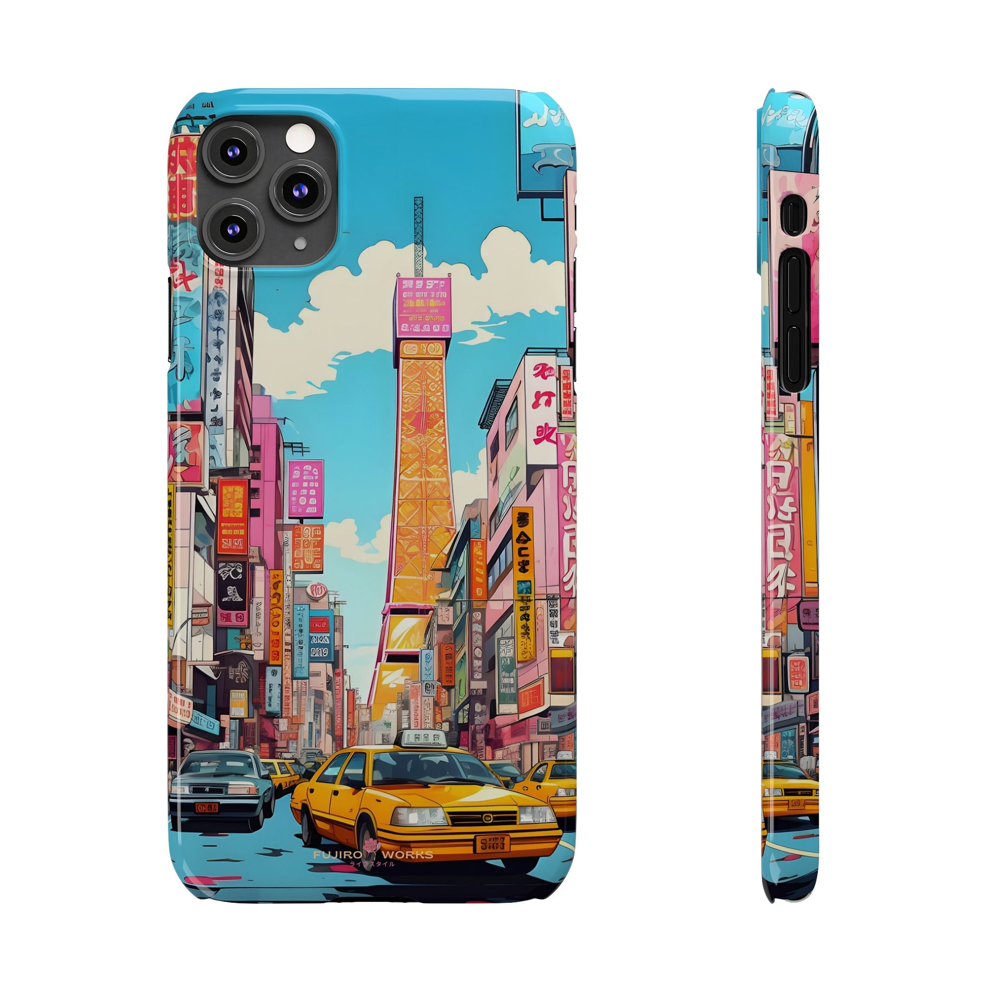 Retro 80s 90s Japanese City Pop Art iPhone 11,12,13,14 Pro Max Case ...