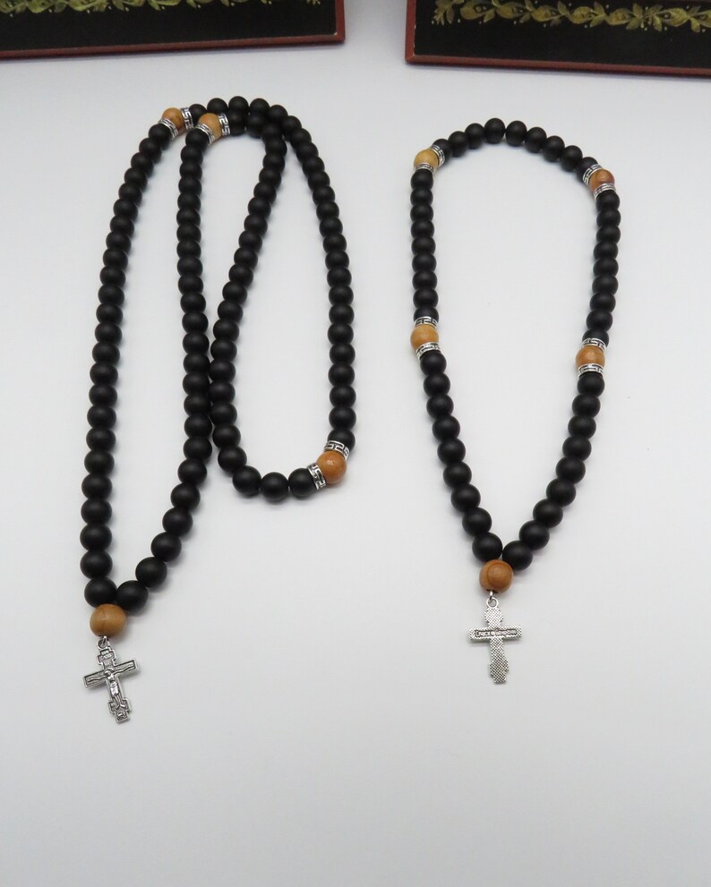 Orthodox Prayer Rope Chotki Komboskini Rosary 100 Oynx - Etsy