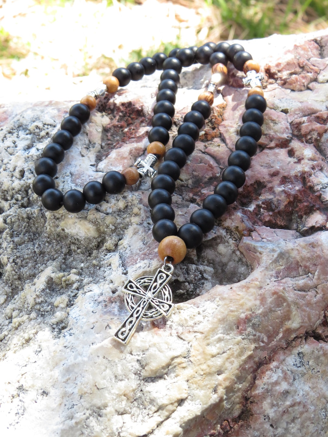 Orthodox Prayer Rope, Chotki, Komboskini, Rosary, 50/100 Onyx Stone ...