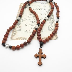 Rosary, Orthodox Prayer Rope, Komboskini, Chotki, Rosewood Beads ...