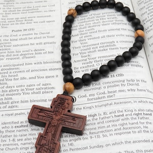 Orthodox Prayer Rope, Chotki, Komboskini, Rosary, Onyx Gemstone Beads ...