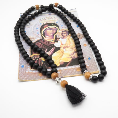 Orthodox Prayer Rope Chotki Komboskini Rosary 100 Oynx - Etsy