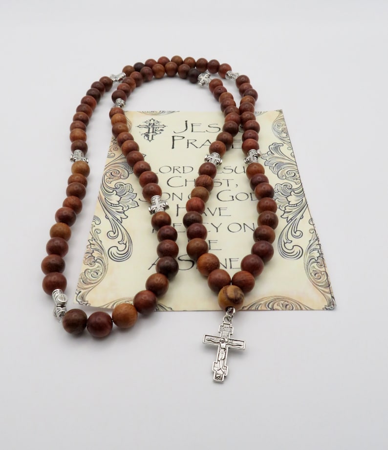 Orthodox Prayer Rope Chotki Rosary Komboskini Rosewood - Etsy