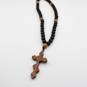 Orthodox Prayer Rope, Chotki, Komboskini, Rosary, 100 Onyx Stone Beads ...