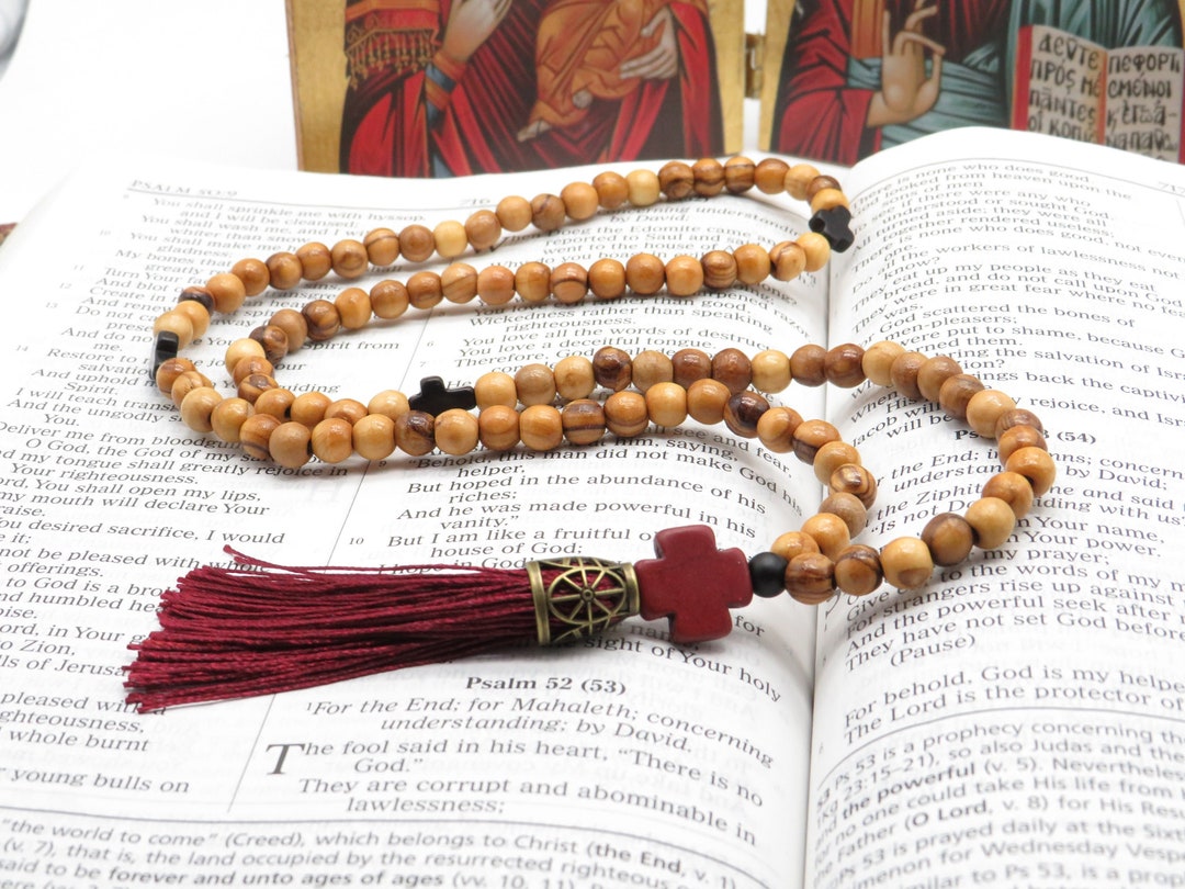 Orthodox Prayer Rope, Chotki, Komboskini, Rosary, Imported 6mm ...