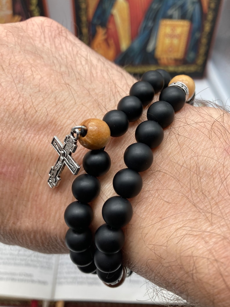 Orthodox Prayer Rope Chotki Komboskini Rosary 100 Oynx - Etsy