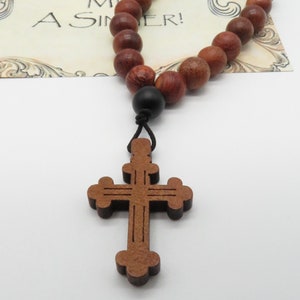 Rosary, Orthodox Prayer Rope, Komboskini, Chotki, Rosewood Beads ...