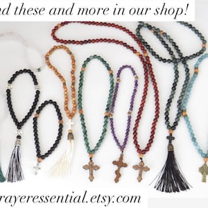 Orthodox Prayer Rope, Chotki, Komboskini, Rosary, Onyx Gemstone Beads ...