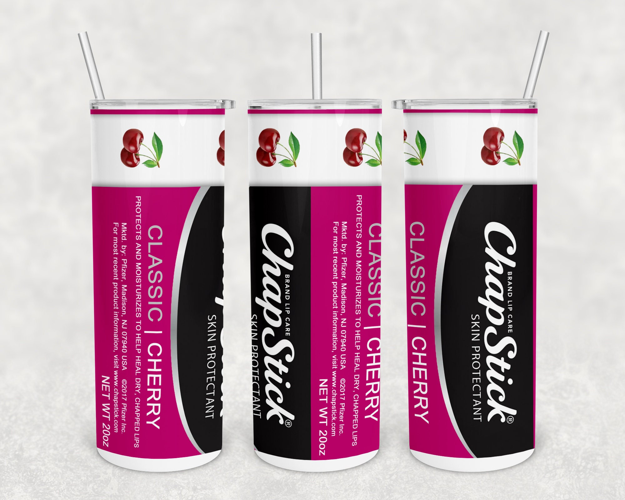 Chapstick Sublimation 20oz Tumbler Wrap High Quality JPG PNG - Etsy