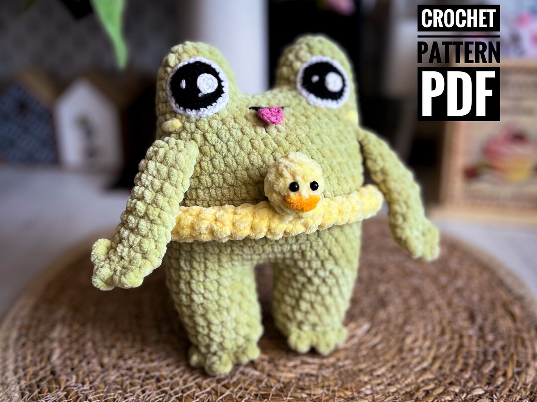 Crochet Pattern Frog Amigurumi Frog Frog Toy Pattern - Etsy