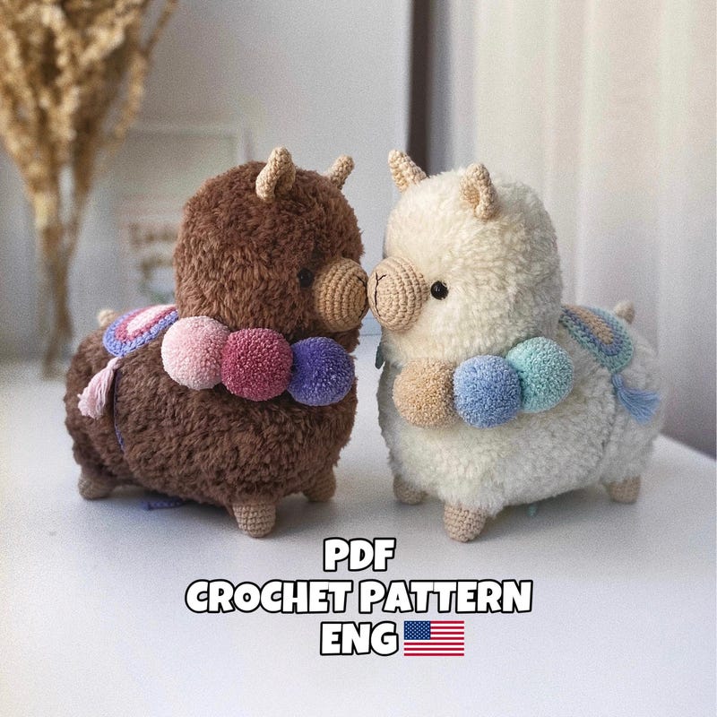 Alpaca Stuffed Animal - Etsy