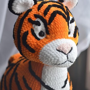 Crochet Pattern Amigurumi Tiger, Crochet Pattern, English Crochet ...