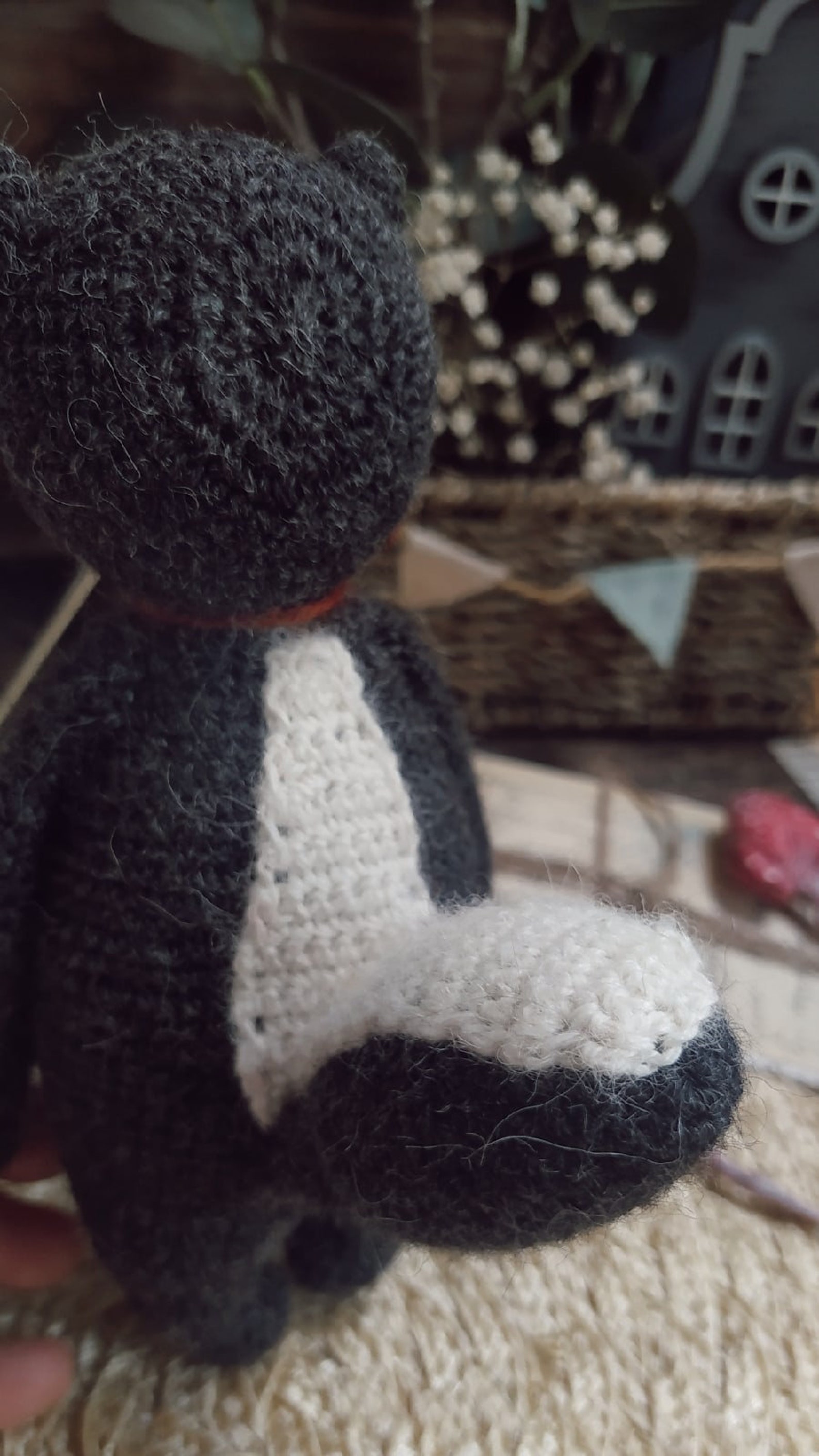 Pattern Crochet Skunk Amigurumi Animals St.valentine Days - Etsy