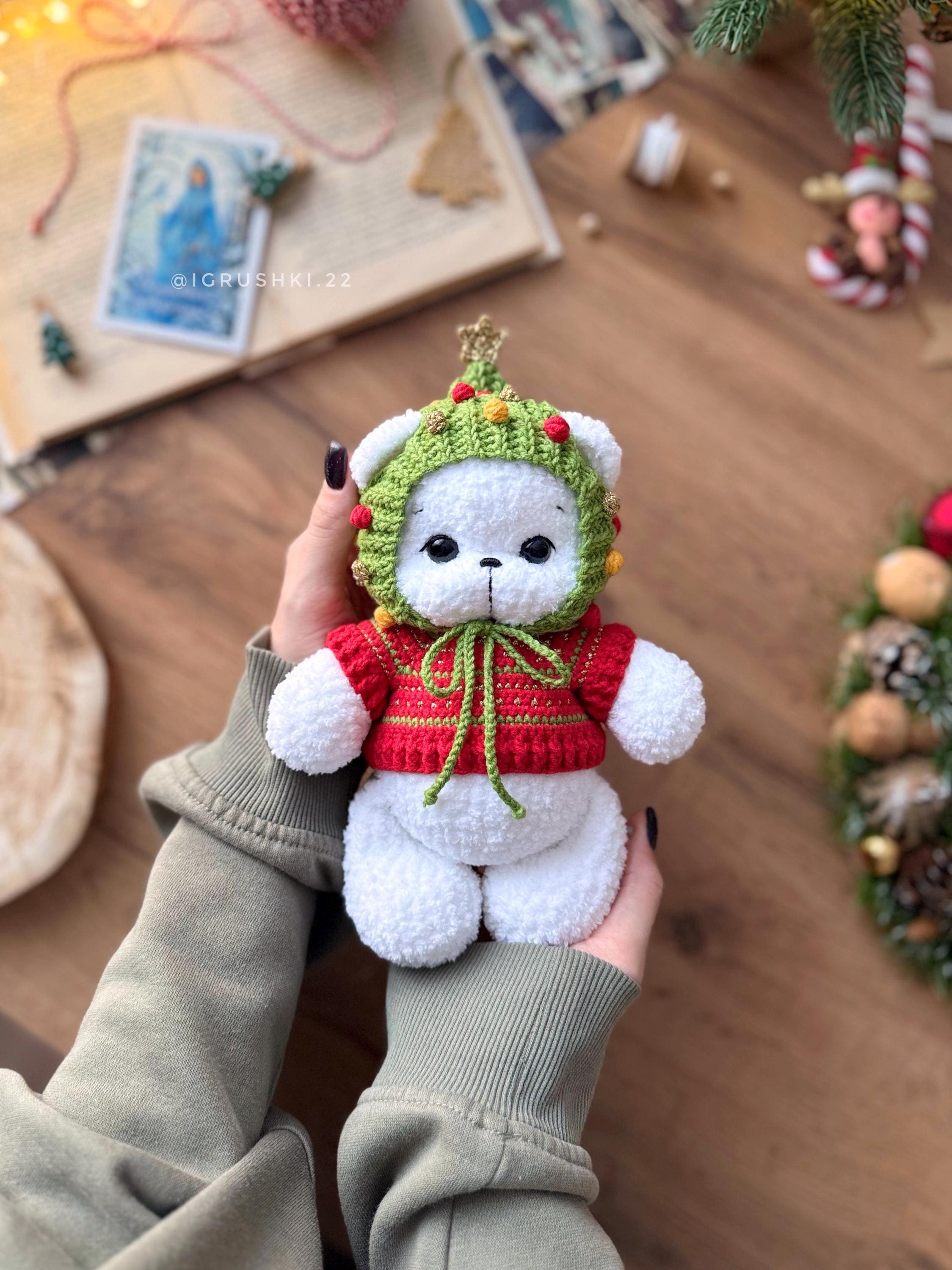 Crochet Bear Pattern PDF in Eng, Amigurumi Bear, Crochet Animals ...