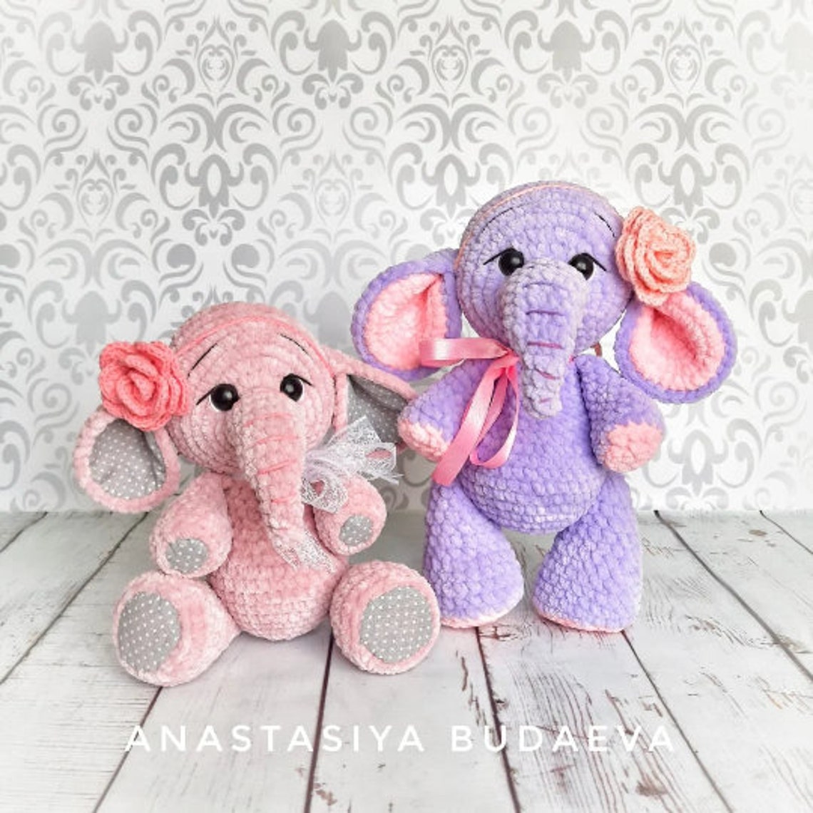 Elephant Crochet Pattern Crochet Toy Pattern - Etsy