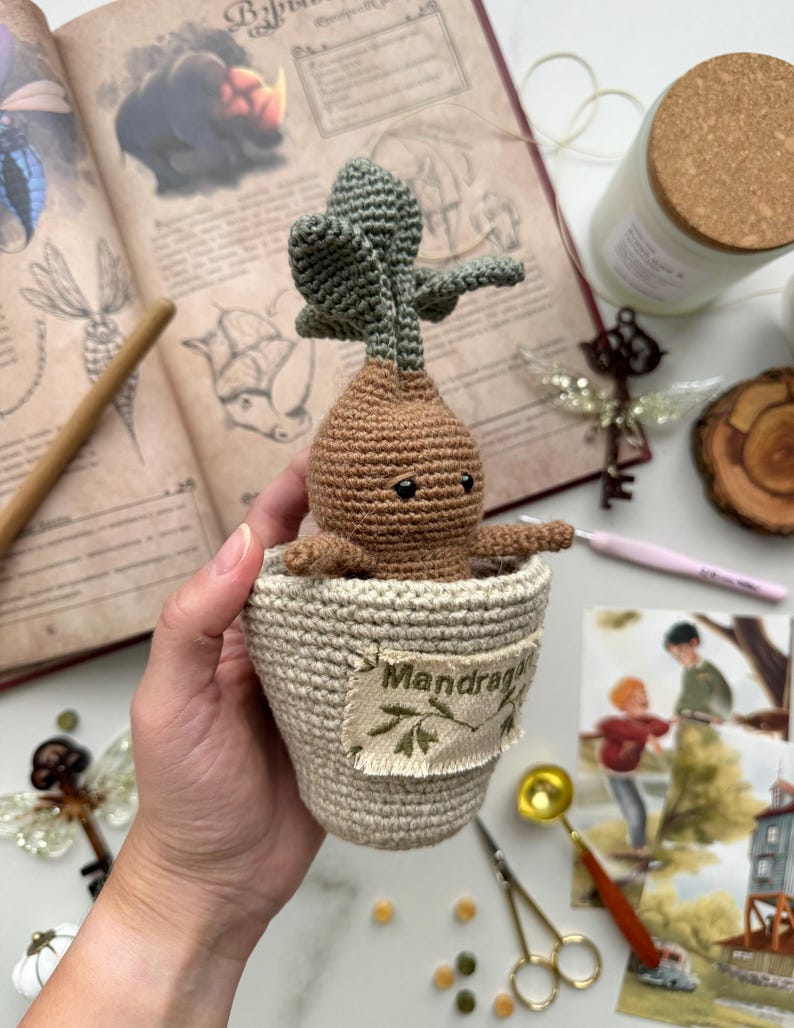 Mandrake Toy Crochet Pattern PDF ENG - Etsy