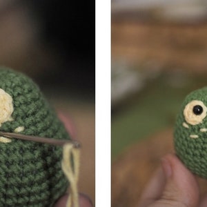 Crochet Pattern Toad Amigurumi Tiny Grumpy Frog English Pdf - Etsy