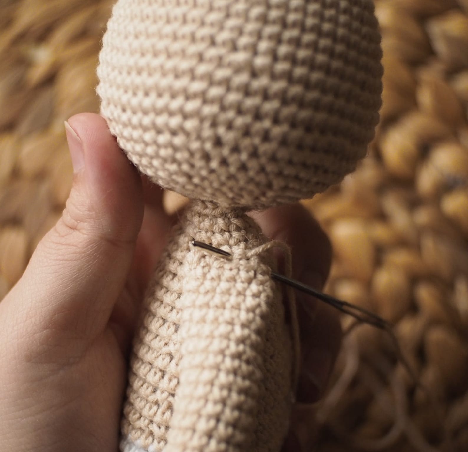 Basic Doll Body Crochet Pattern, Easy Amigurumi Doll Base , Human ...
