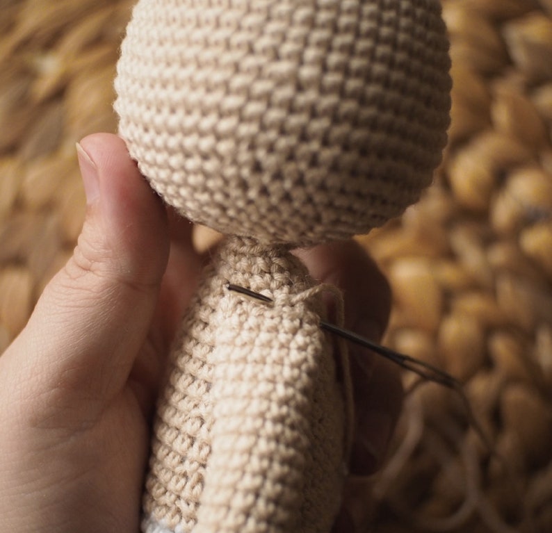 Basic Doll Body Crochet Pattern, Easy Amigurumi Doll Base , Human ...