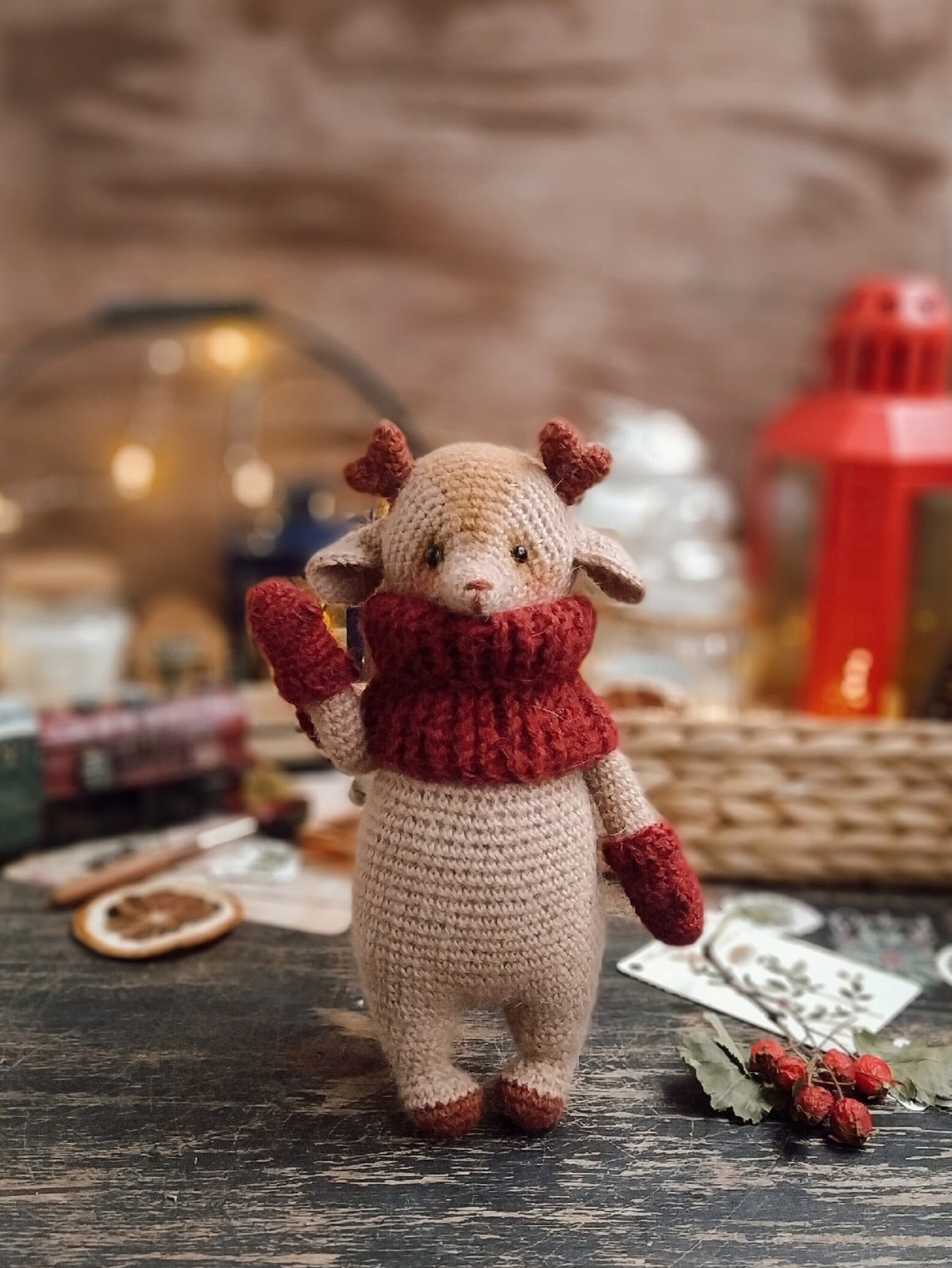 Crochet Reindeer PATTERN Christmas Crochet Holidays Santa - Etsy