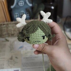 Forest Sprite PATTERN Crochet Fairy, Amigurumi Enchanted Pixie Doll - Etsy