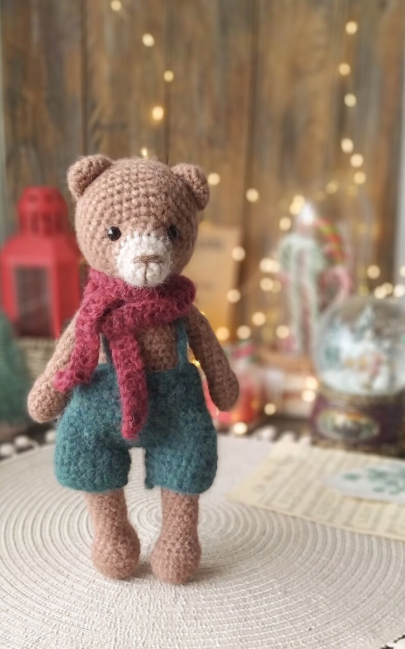 Crochet Bear Pdf Pattern Teddy Bear Amigurumi Tutorial - Etsy
