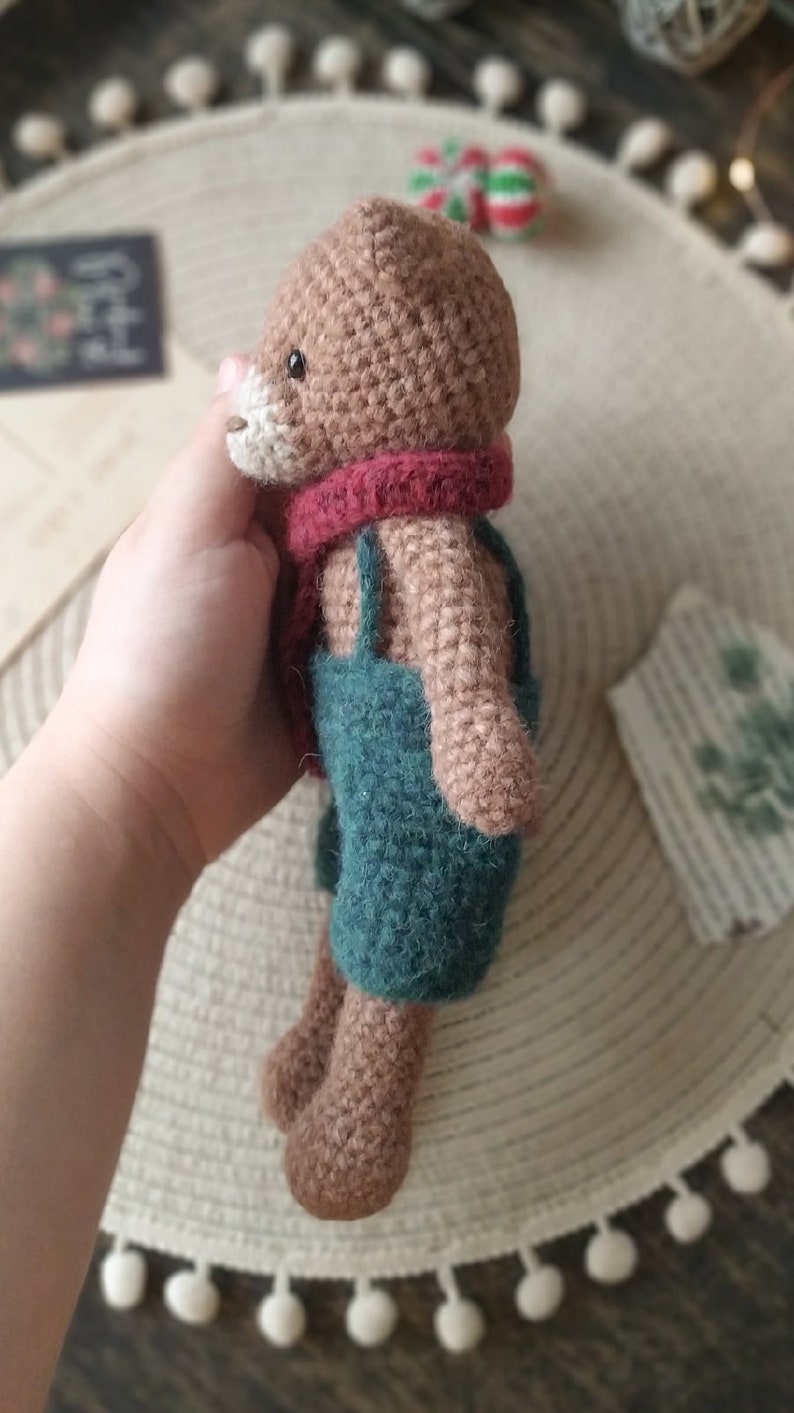 Crochet Bear Pdf Pattern Teddy Bear Amigurumi Tutorial - Etsy