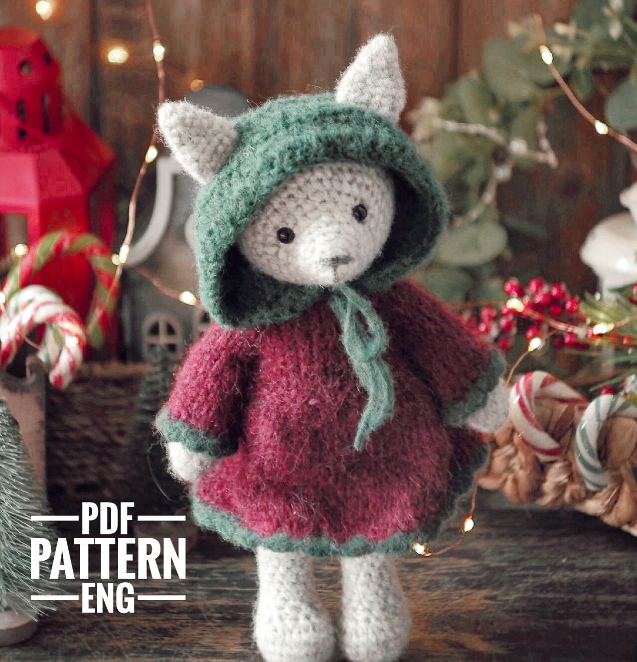 Crochet Pattern Rabbit Girl Woodland Amigurumi Bunny crochet - Etsy