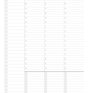 PRINTABLE Minimalist A5 Weekly Vertical Hourly Planner With Task ...