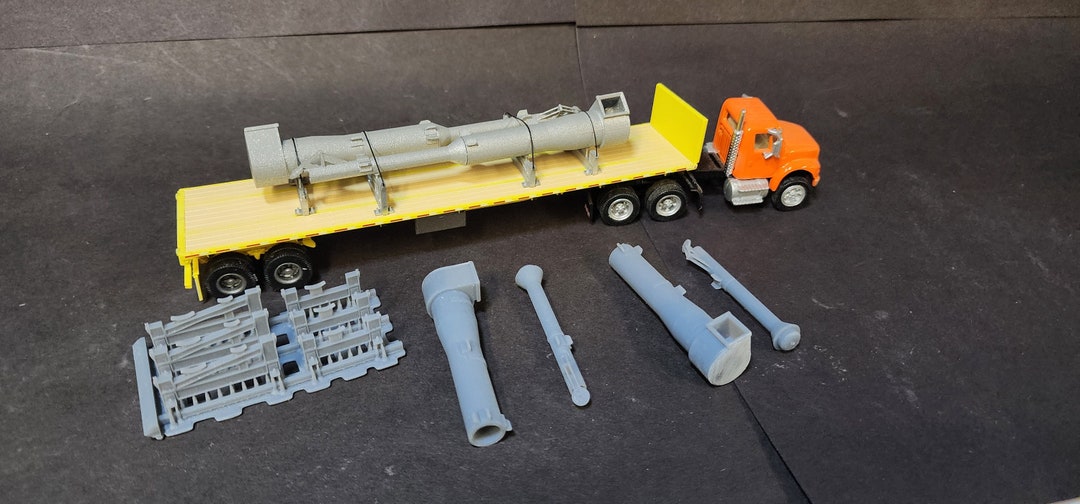 Fluid Catalytic Cracking Cyclone Freight Load - HO Scale Design by ...