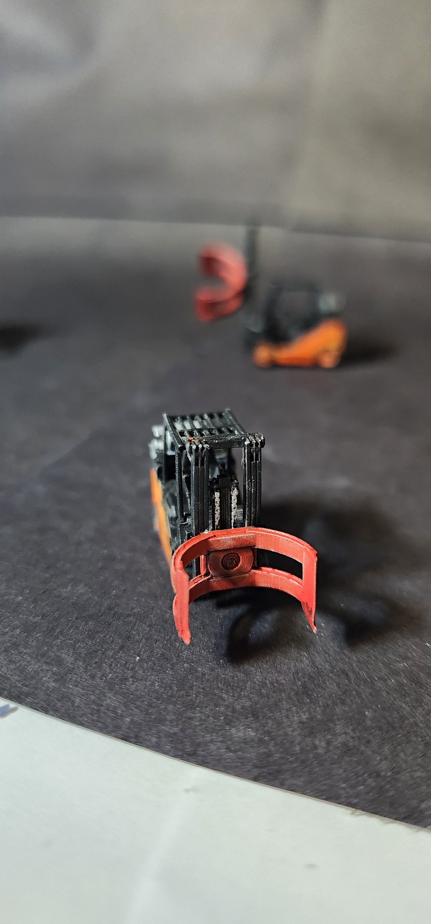 HO Scale Forklift Model - Unique Vehicle Design by Focus Creative Studio - Etsy