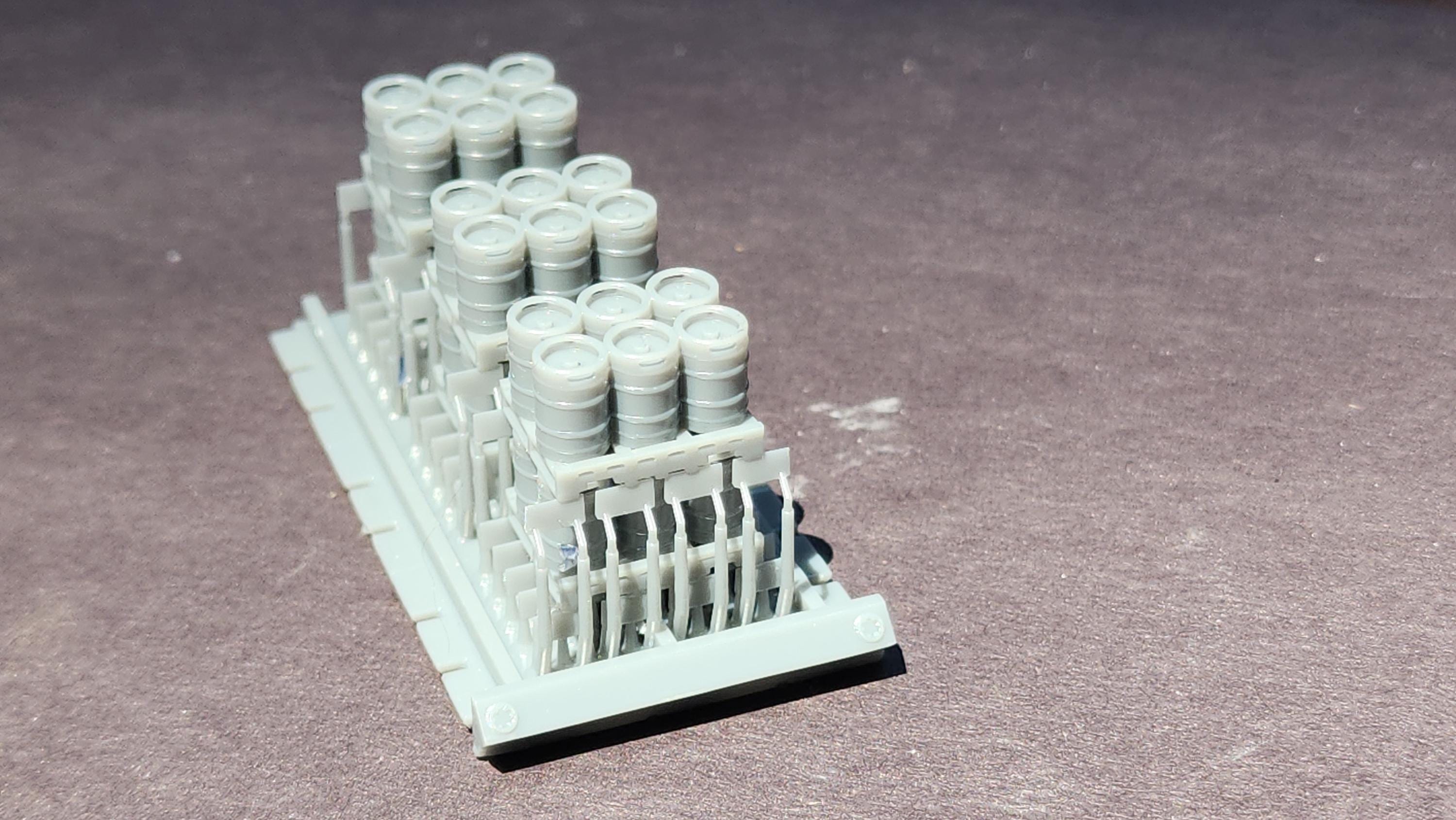 HO Scale Brewery Scene Decor: Mini Beer Kegs for Freight Loads or ...