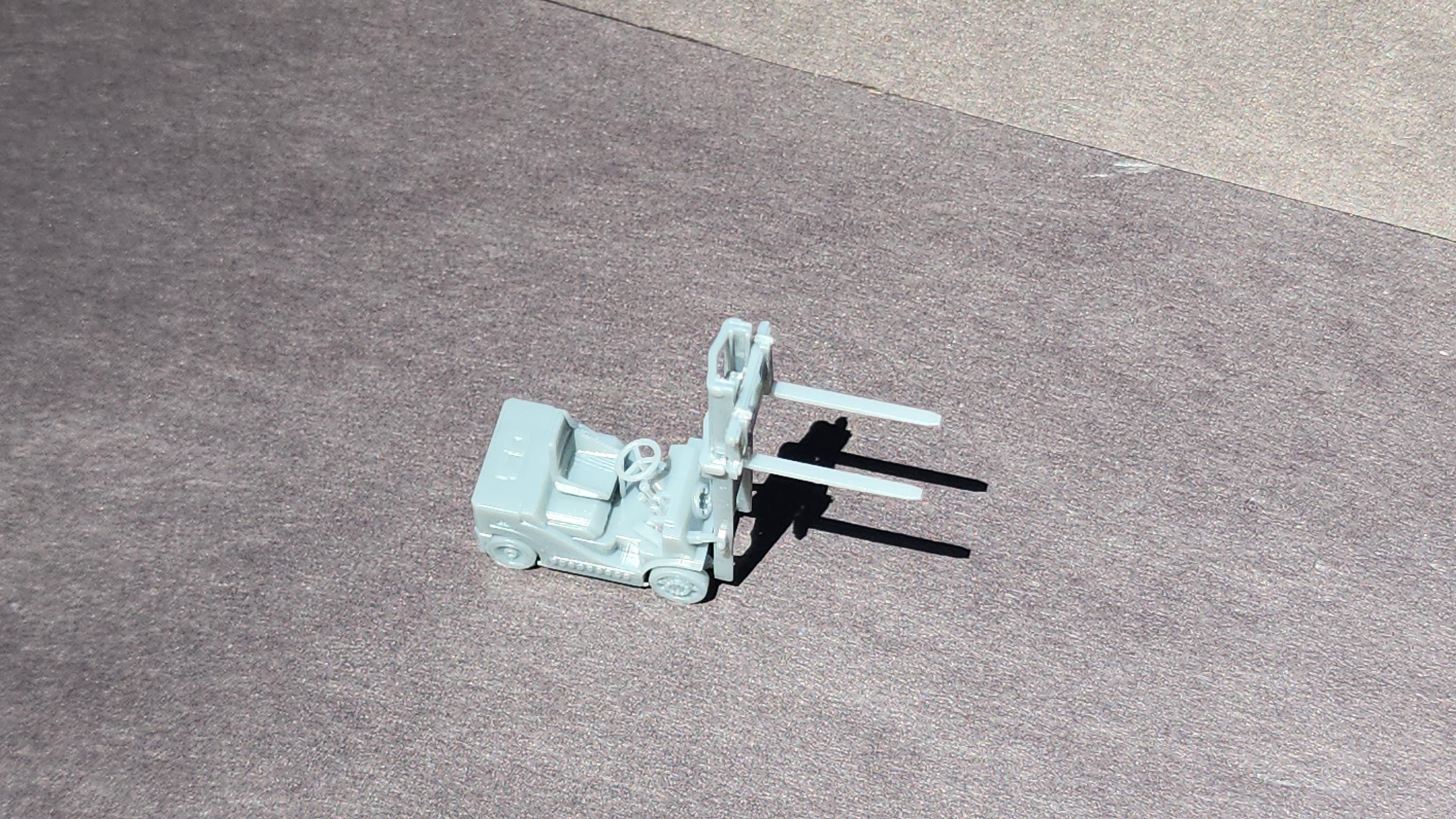 HO Scale Forklift Model - Unique Vehicle Design by Focus Creative ...