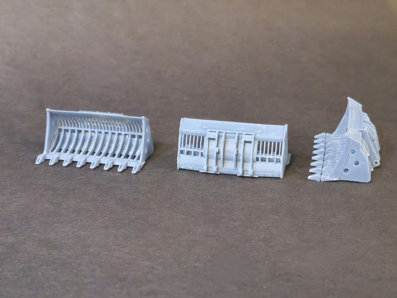 HO Scale Rock Tine Bucket: Layout Detail From Focus Creative Studio - Etsy