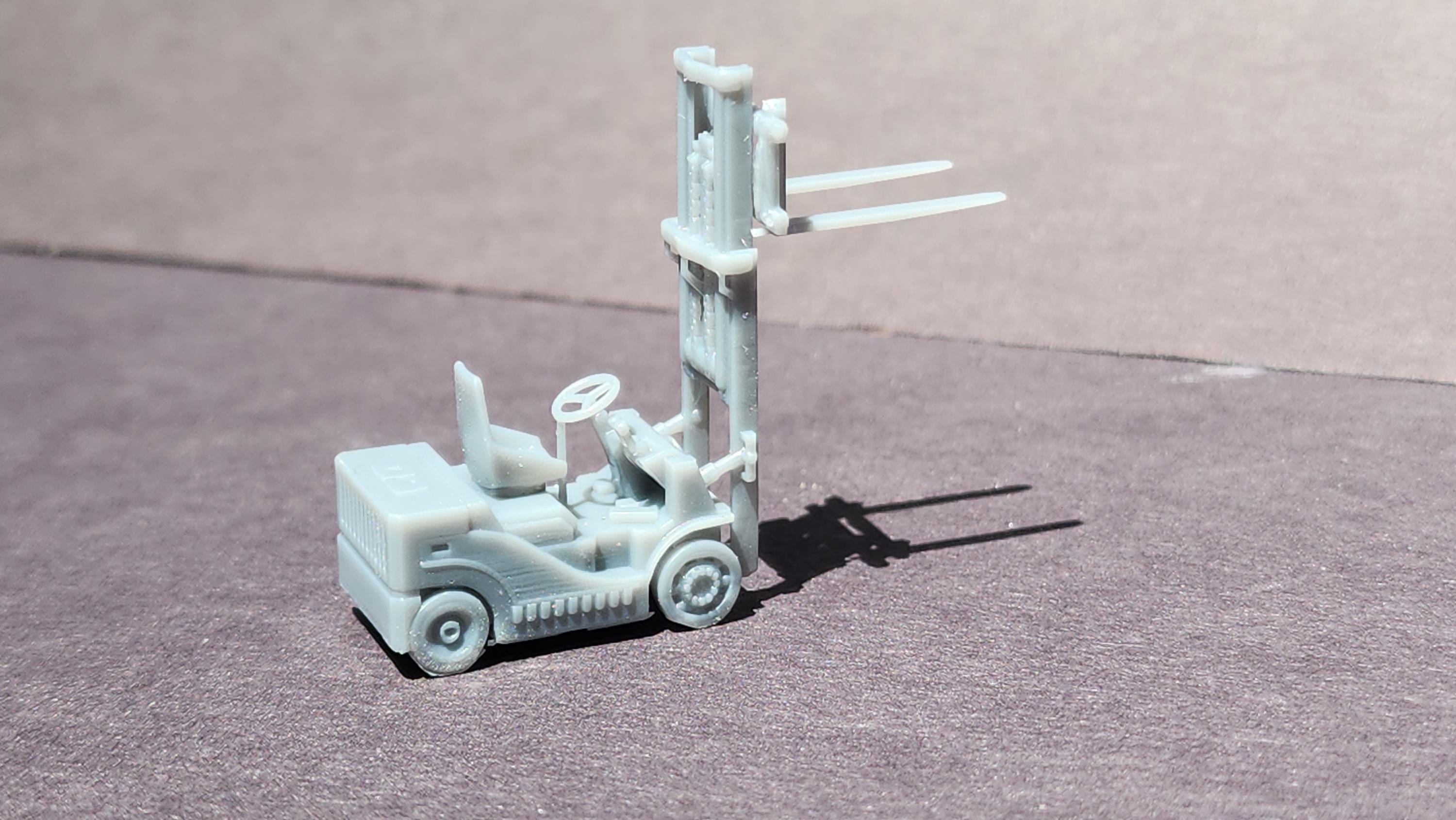 HO Scale Forklift Model - Unique Vehicle Design by Focus Creative ...