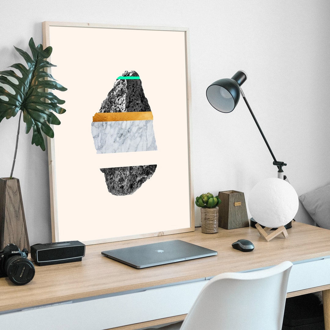 Modern Art Gallery Print Printable All Sizes Layered - Etsy