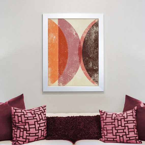 Modern Art Gallery Print Printable All Sizes Organic - Etsy