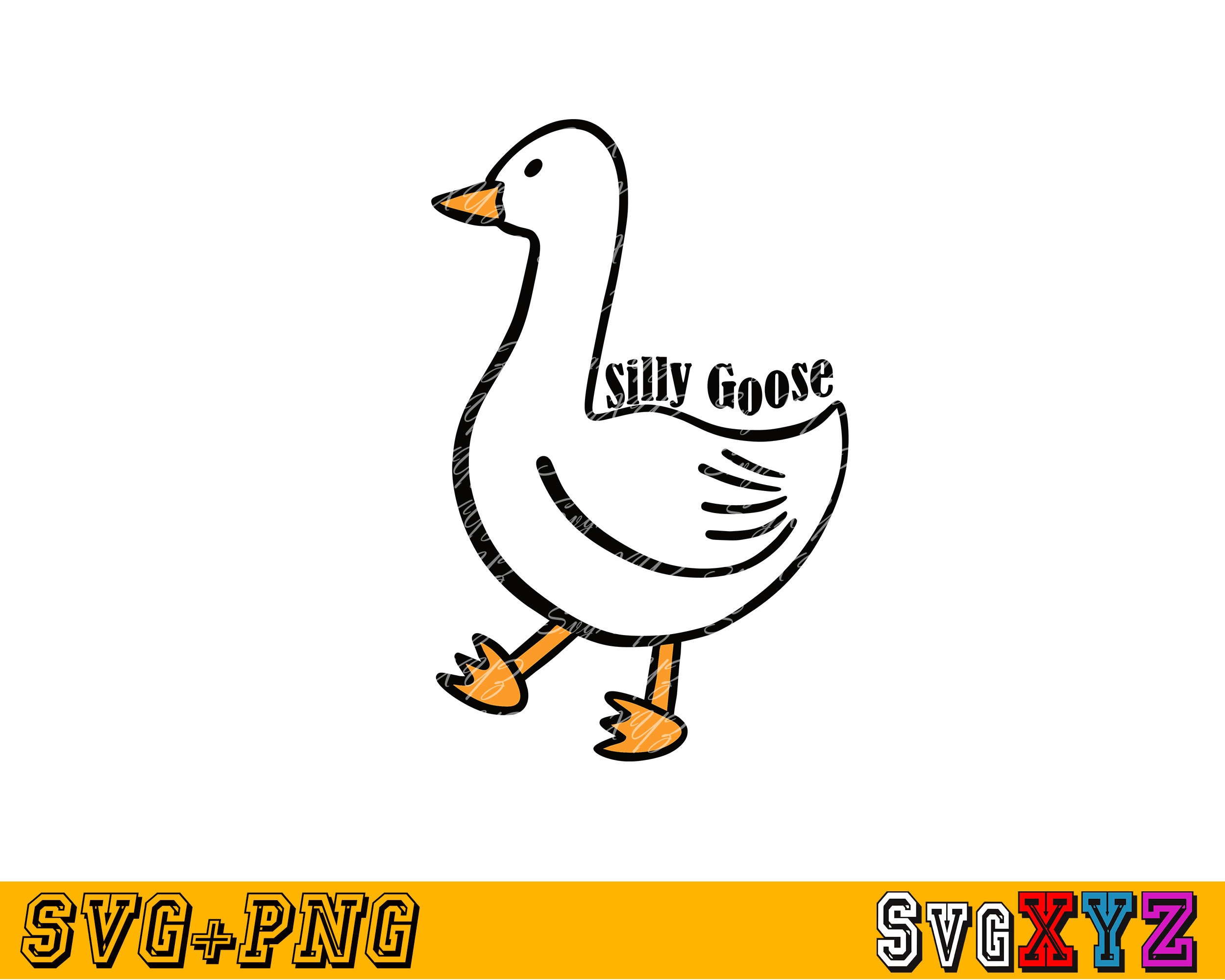 Silly Goose Svg Funny Goose Svg Silly Goose Png Goose - Etsy México