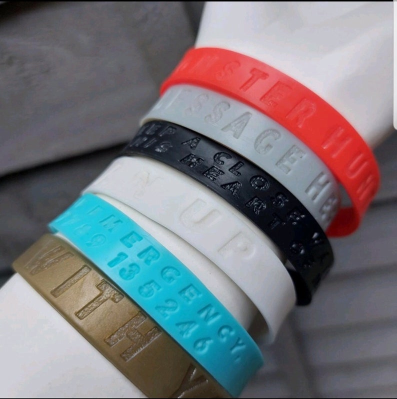 Elhers Danlos Syndrome Silicone Rubber Wristband Unisex for Adult ...