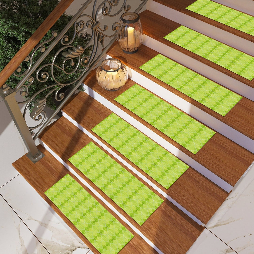 Ruggable Rugs, Thick, Stair Step,special for Your Home Rug,green Stair ...