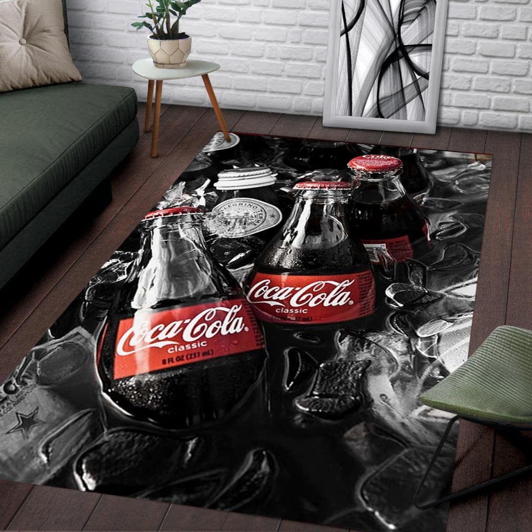 Coca Cola Bottle Rug,ice Decor,decorazione per La Casa,wohnaccessoires ...