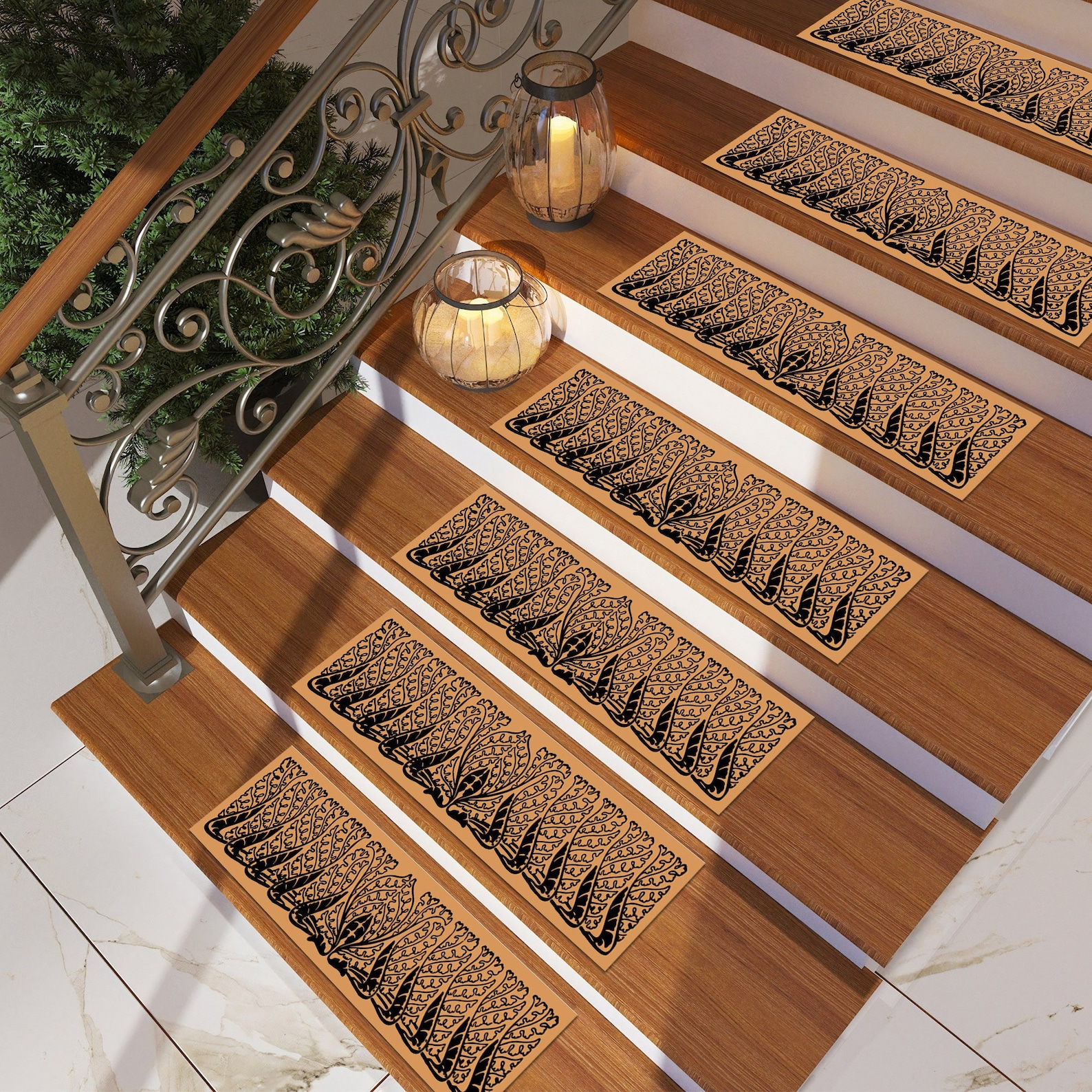 Thick, Stair Step, Special for Your Home Rug,tread,ethnic Stair Rug ...