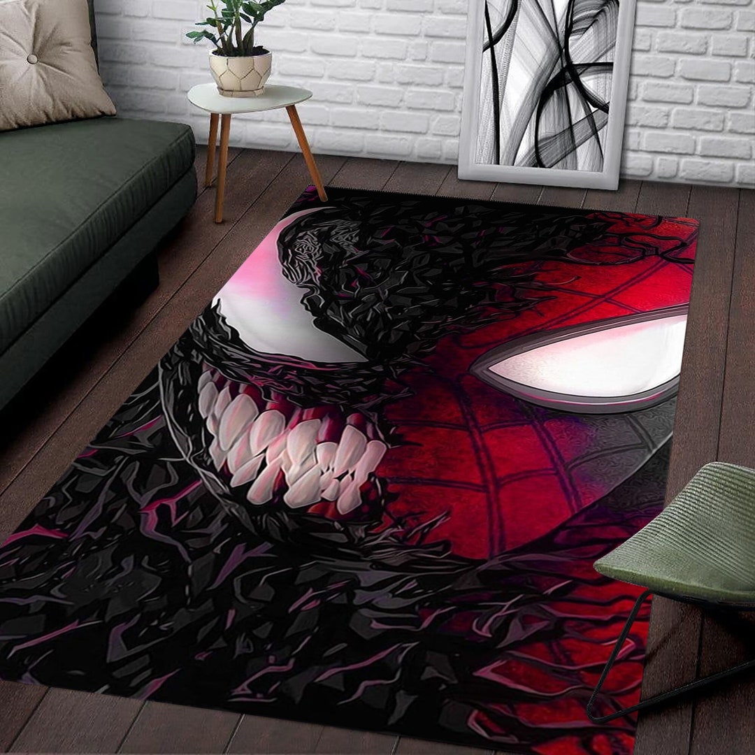 Spiderman Rug,spiderman,spiderman Mat,ruggable Spiderman,design Rug ...