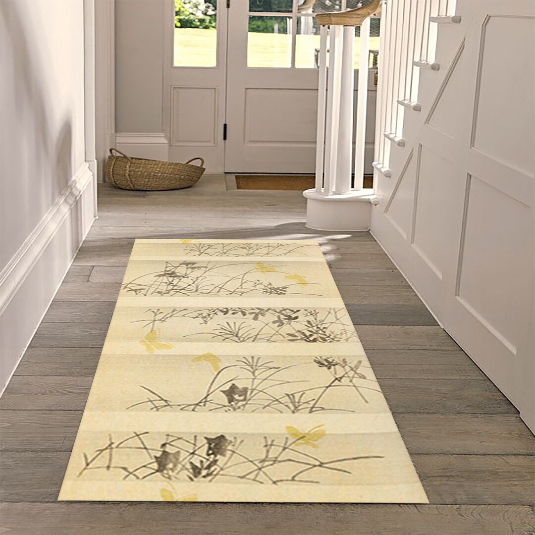 Aesthetic Runner Rug, Aisle Rug, Rug for Hallway, Housewarming Runner ...