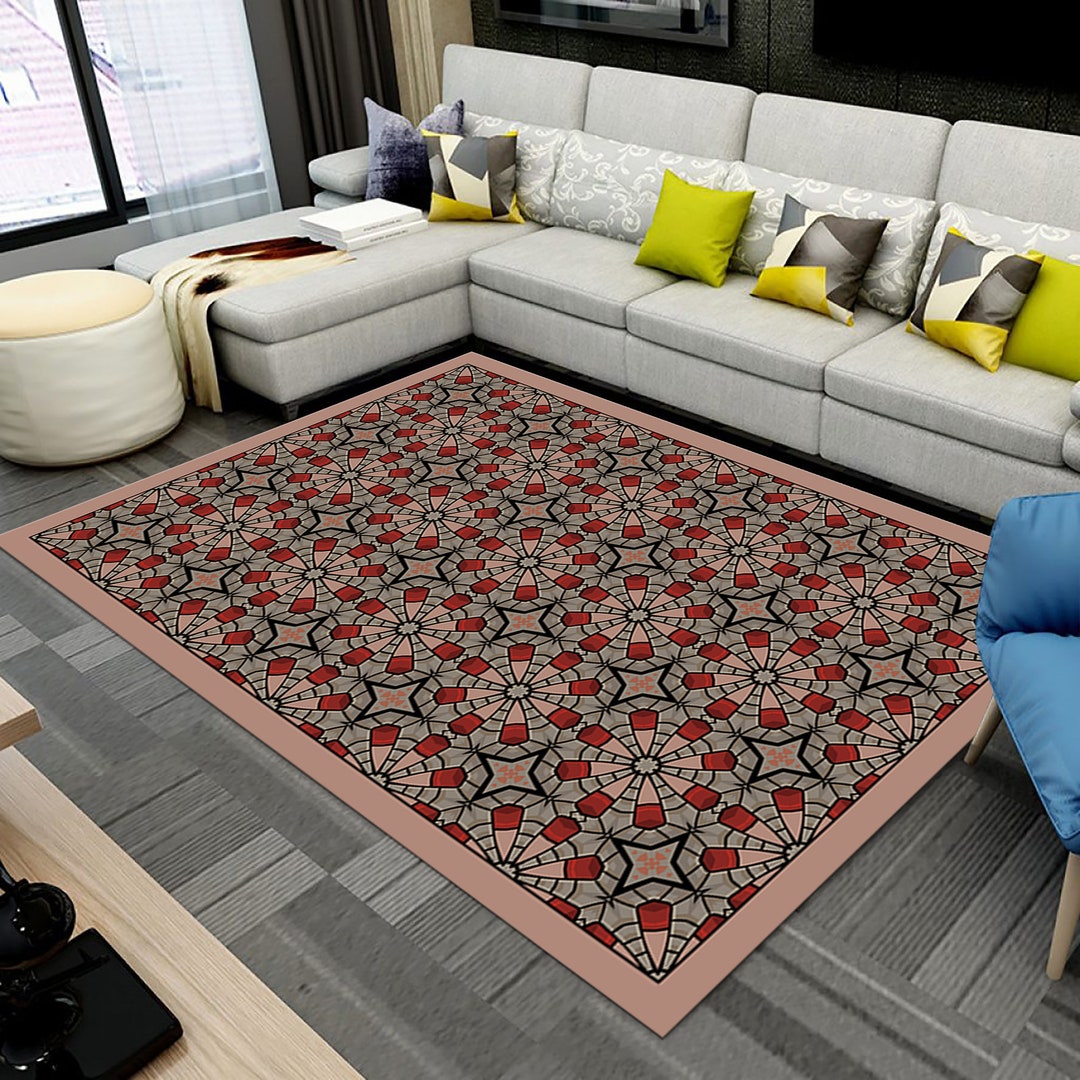 Traditional Design Rug,oriental Pattern Rug,wohnaccessoires,colorful ...
