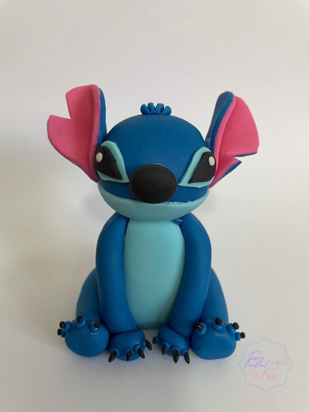 Edible Stitch, Edible Angel Character Cake Topper Decoration From Lilo ...